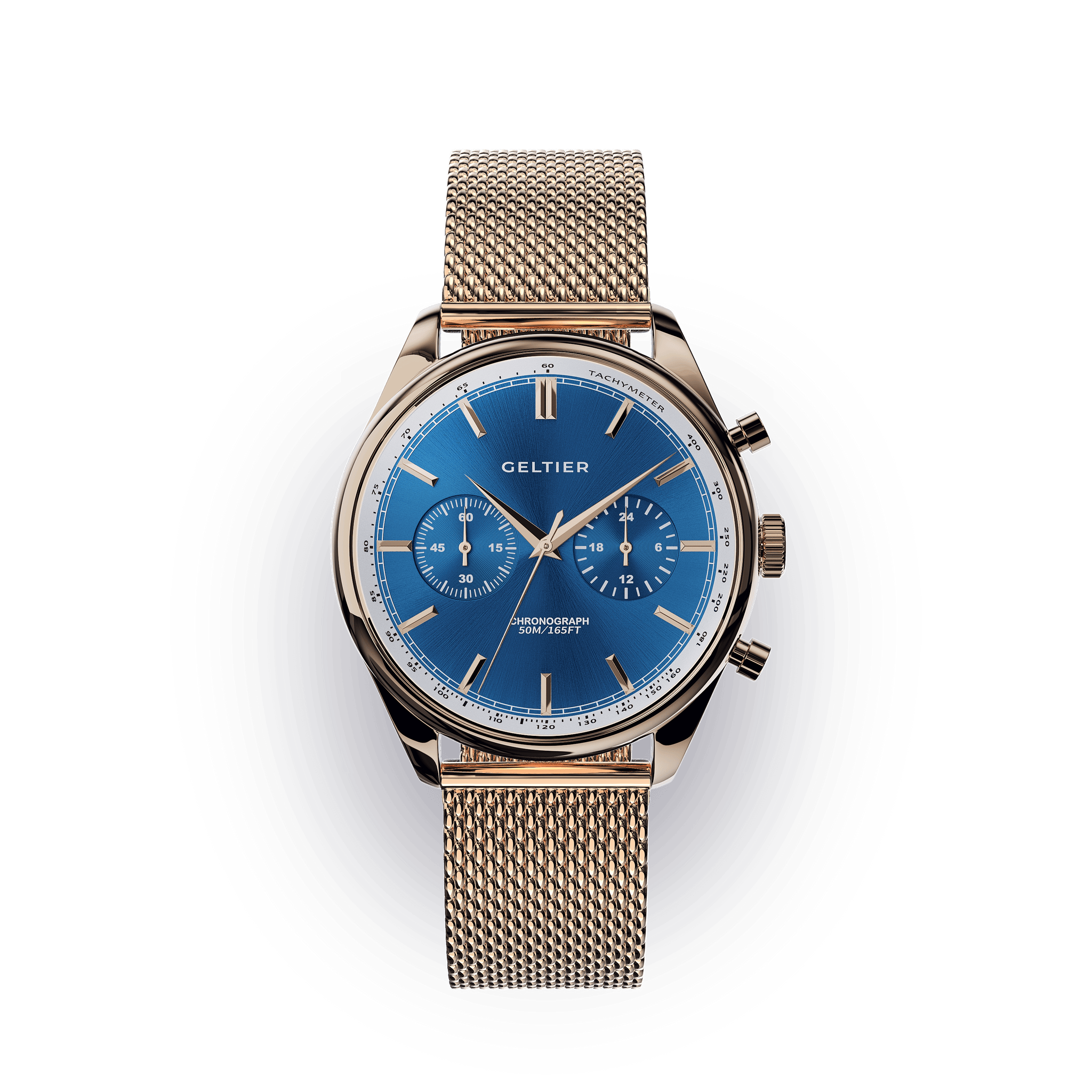 STRIDER - Royal Blue Gold Steel